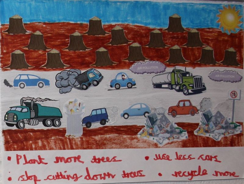 Changing Our World – Children’s Posters – St Mark's CofE Primary School