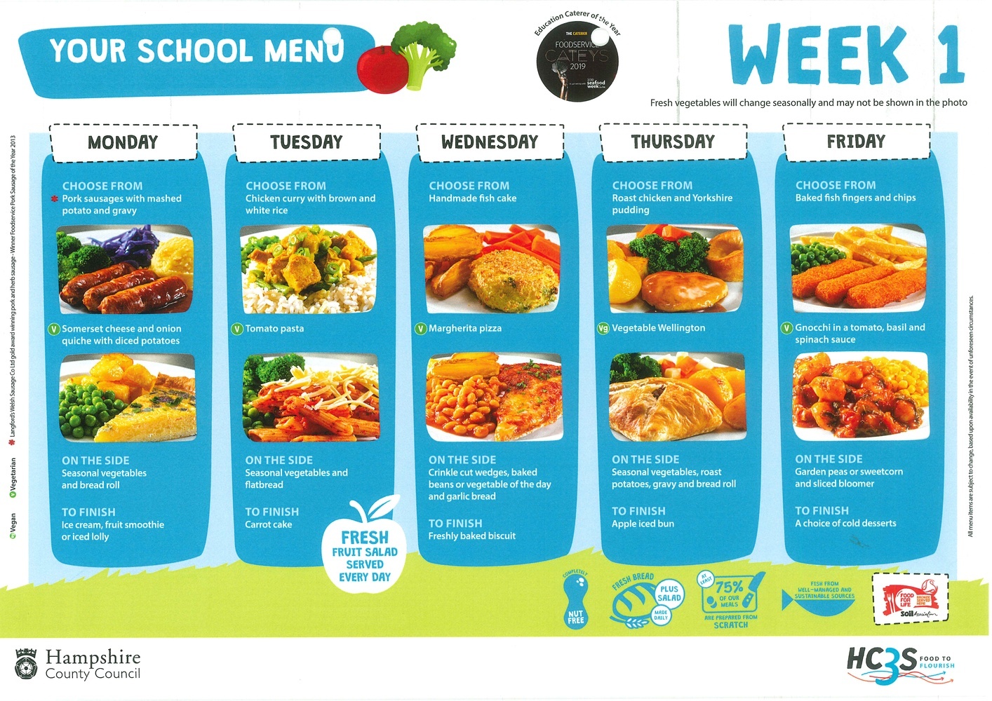 School Meals Menus School Dinners St Mark s CofE Primary School School Meals Menus School Dinners St Mark s CofE Primary School